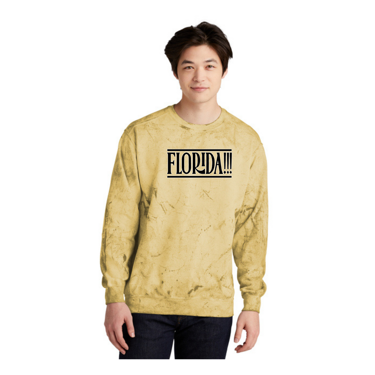 Comfort Colors Color Blast Sweatshirt UKI US OPEN 2025 - Florida – Wild ...