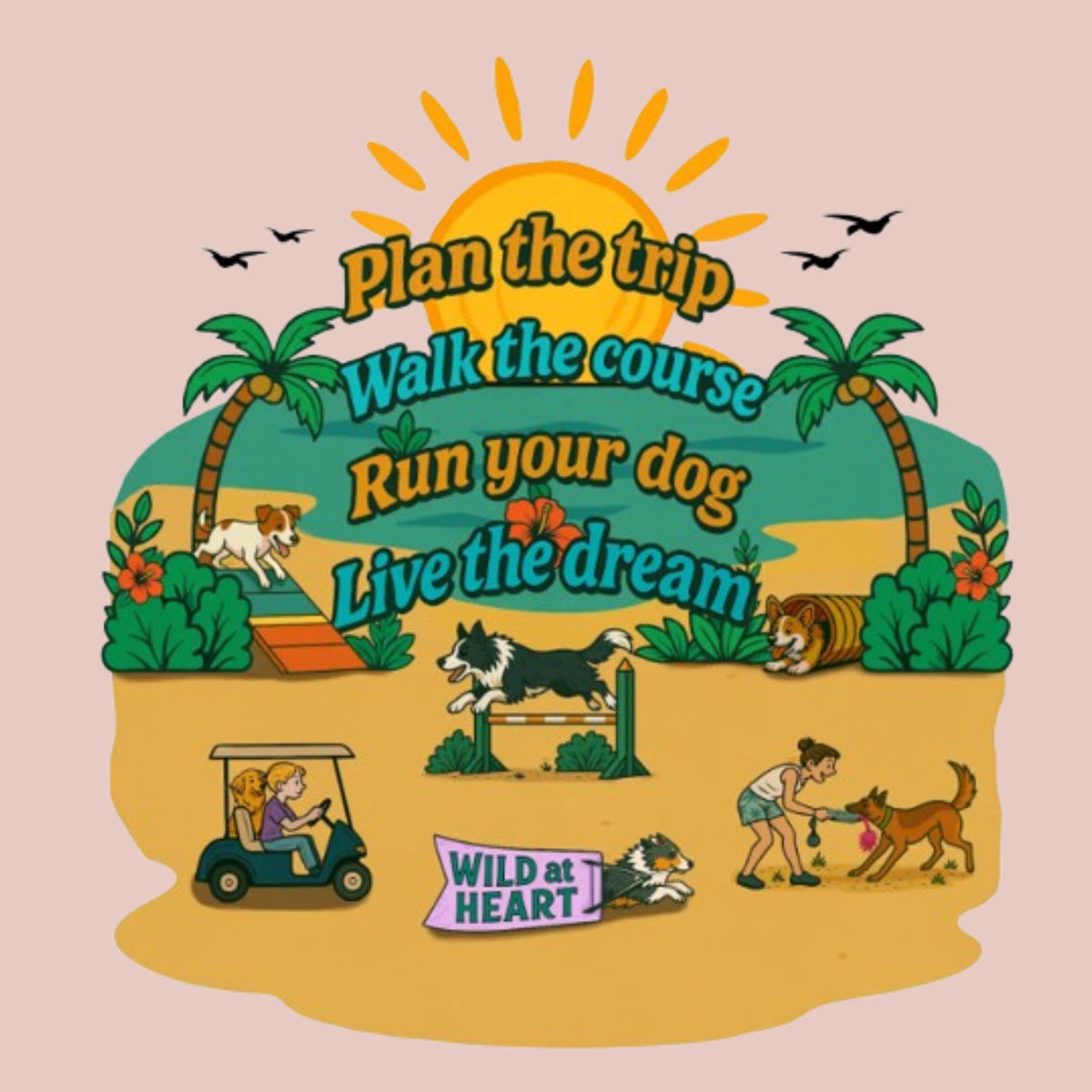 Special Event minky leashes UKI US OPEN 2025 – Wild at Heart Pet Company