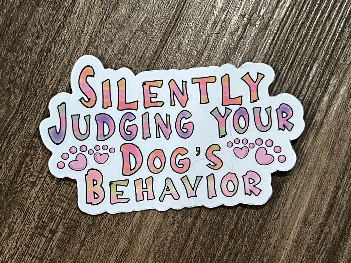 Silently judging your dogs behavior – Wild at Heart Pet Company