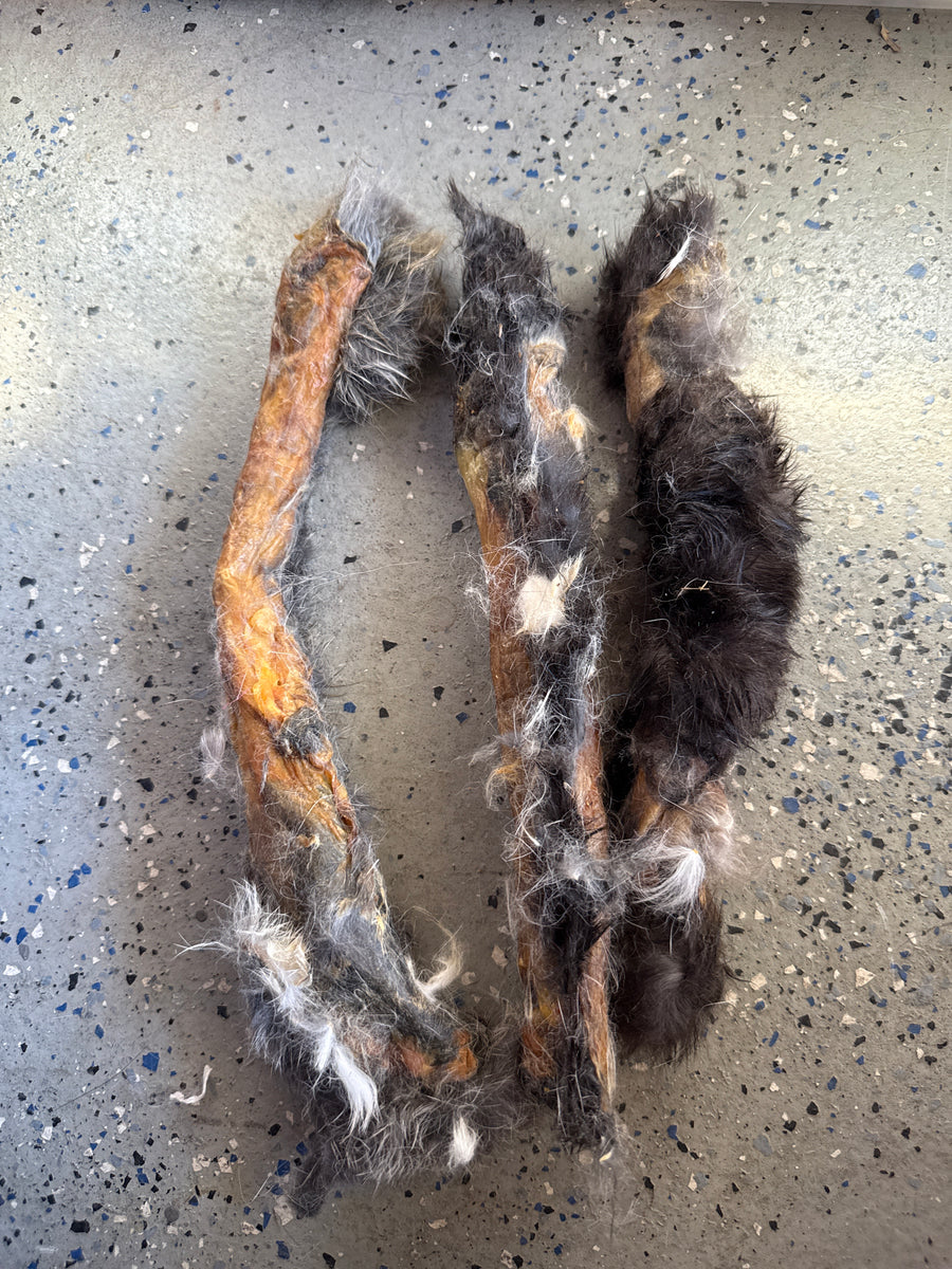 Rabbit skin rolls – Wild at Heart Pet Company