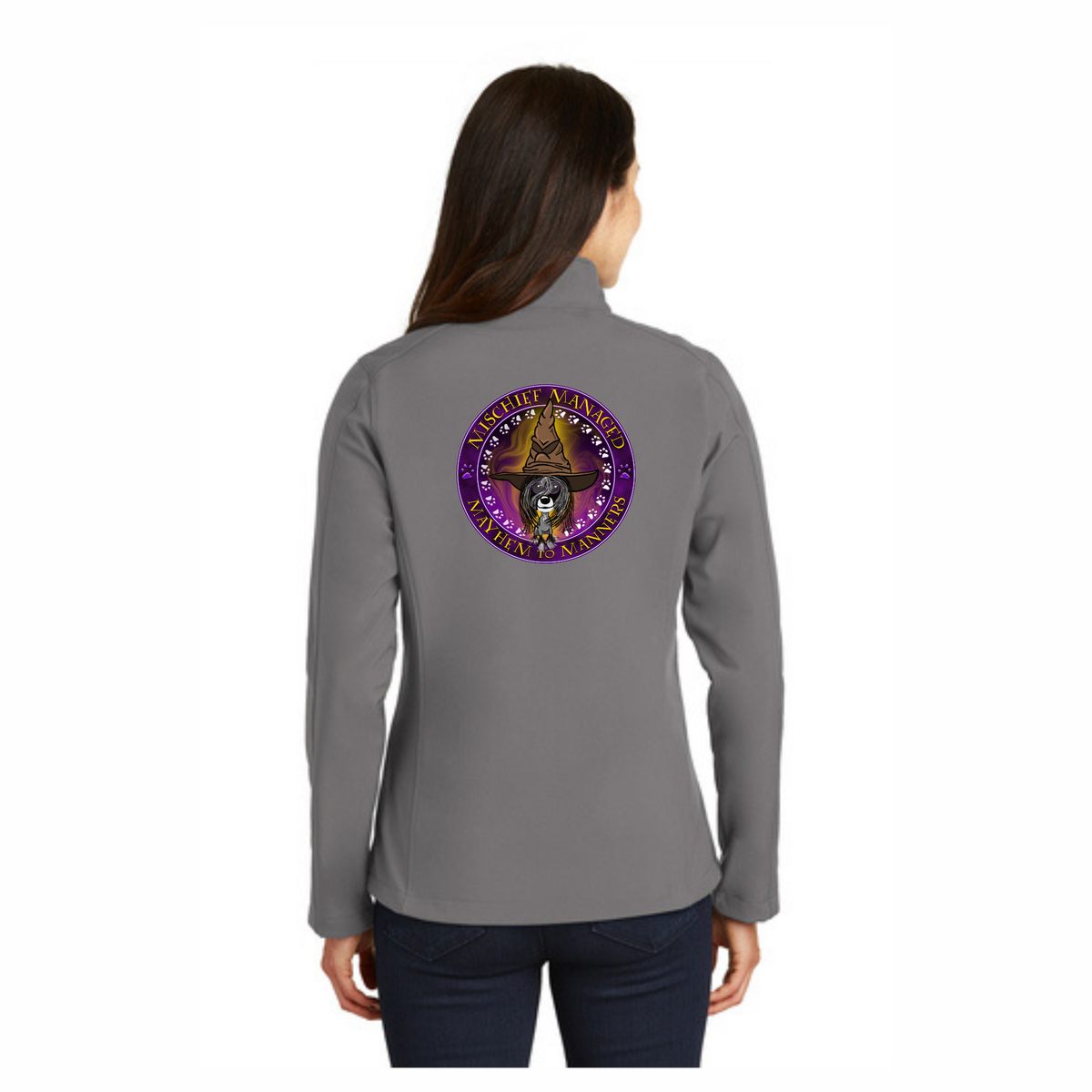 Ladies Core Soft Shell Jacket Mischief Managed – Wild at Heart Pet Company