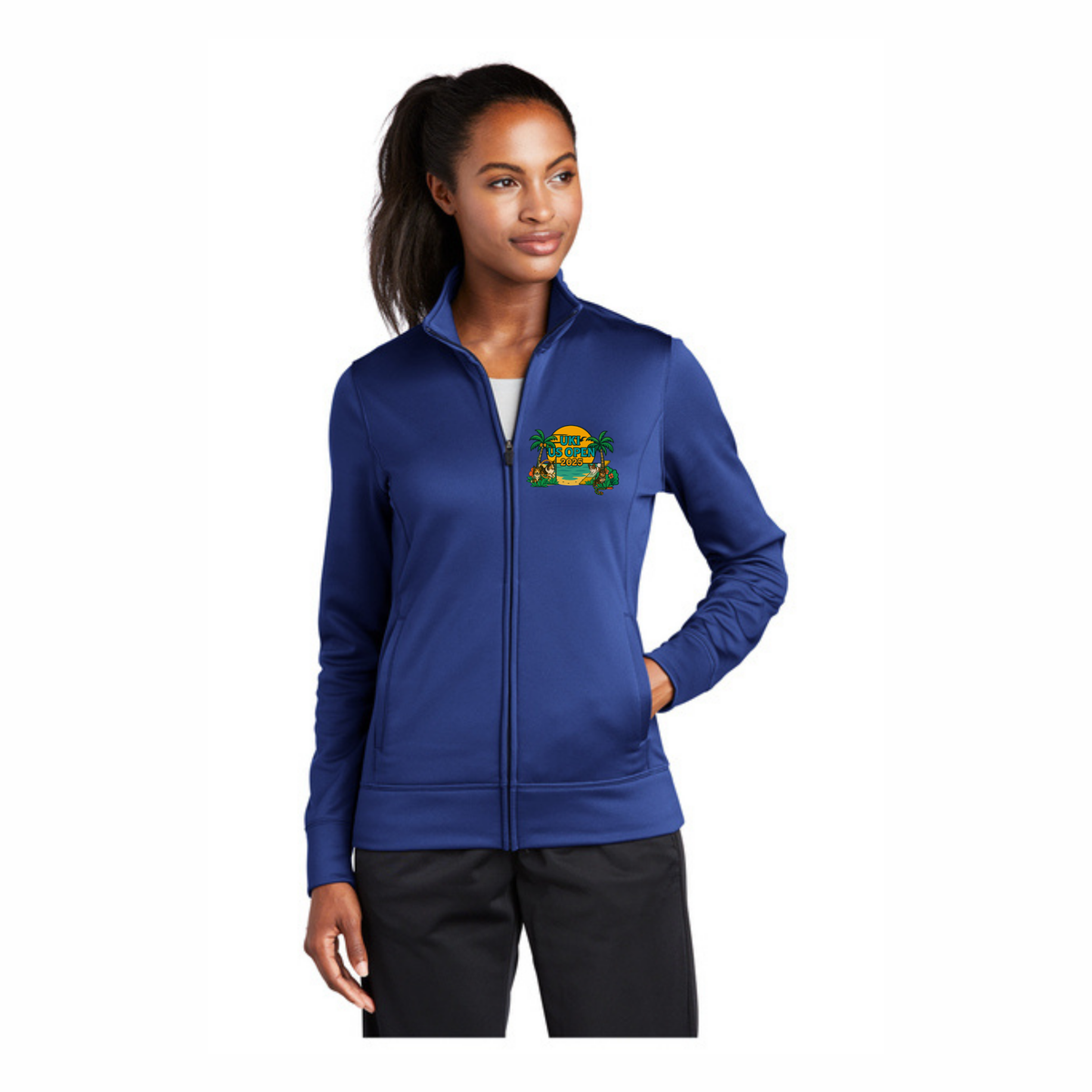 Ladies Sport Wicking Jacket UKI US OPEN 2025 – Wild at Heart Pet Company